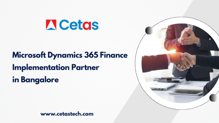 Microsoft Dynamics 365 Finance Implementation Partner in Bangalore - Cetas